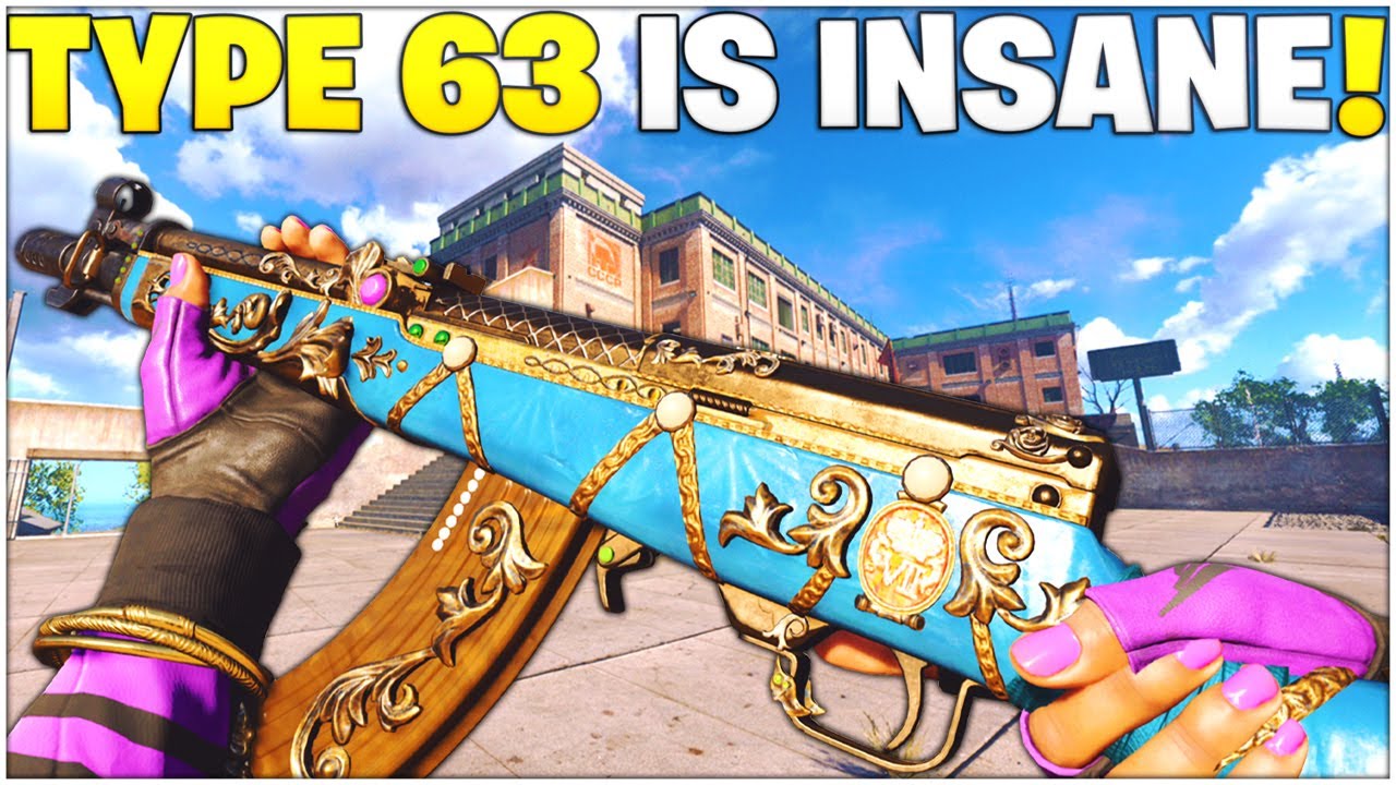 The TYPE 63 On Alcatraz - Better Than Every SMG! *Best Type 63 Setup ...