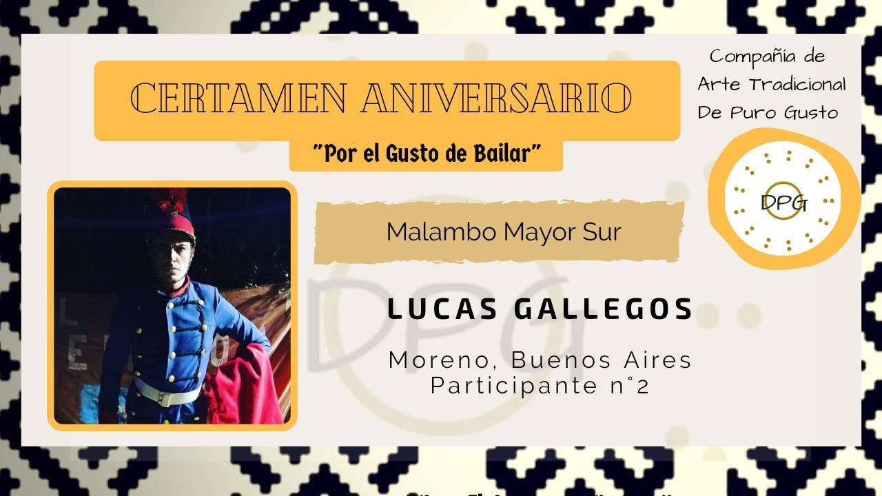Solista de Malambo Sur Nº2 Lucas Gallegos- Moreno Buenos Aires - YouTube