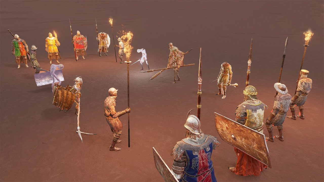 The EPIC Battle Royale of ALL SOLDIERS - Elden Ring - YouTube