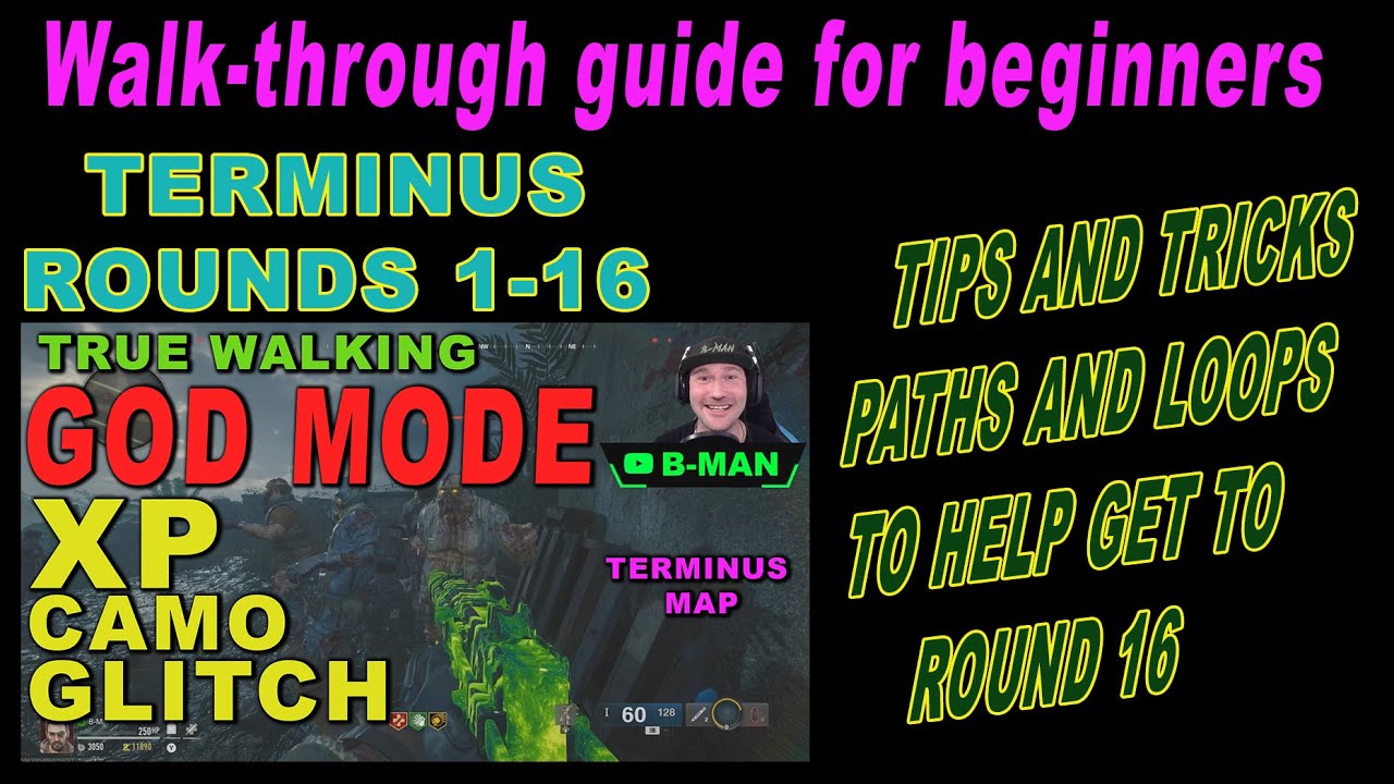 BO6 Glitch: Walkthrough to get to round 16 AND ACTIVATE the GOD-MODE GLITCH on terminus island ...