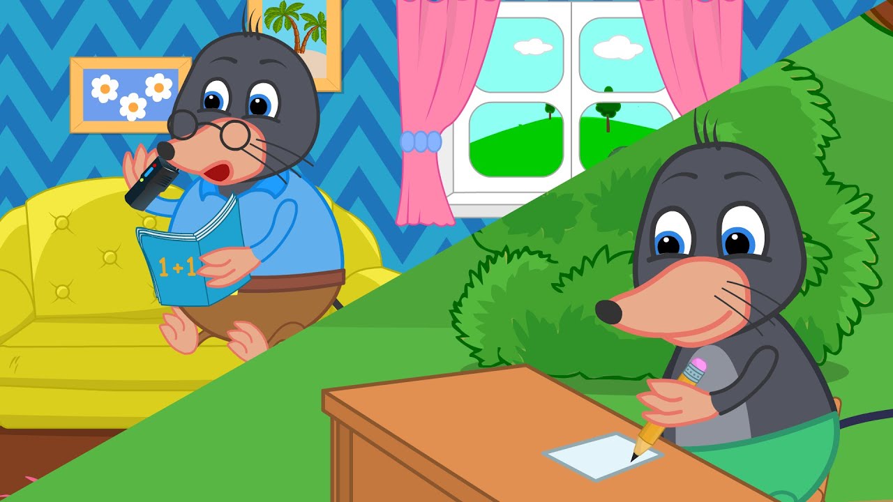 Benny Mole and Friends - Home schooling Cartoon for Kids - YouTube