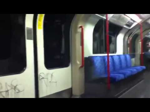 TFL Central Line Tube Train - YouTube