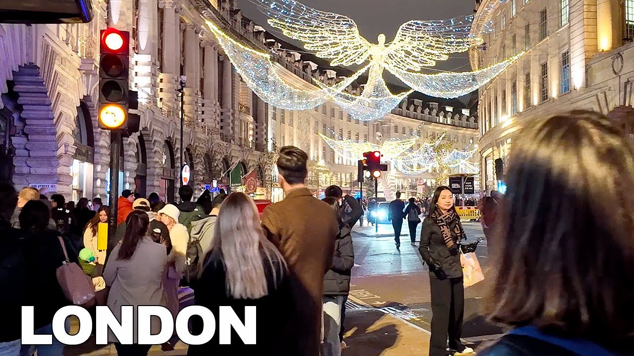 🎄 2024 London Christmas Lights| The Exciting Countdown Regent Street's ...