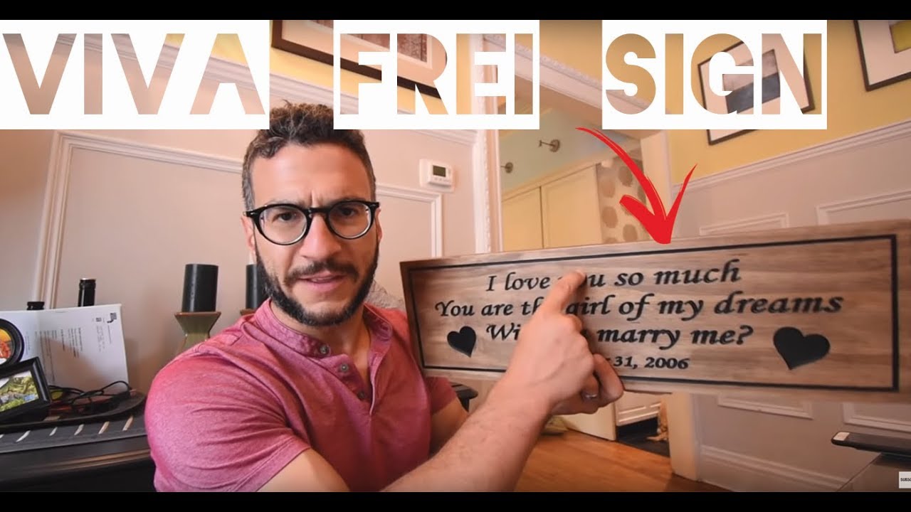 VIVA FREI SIGN [Making of] - YouTube