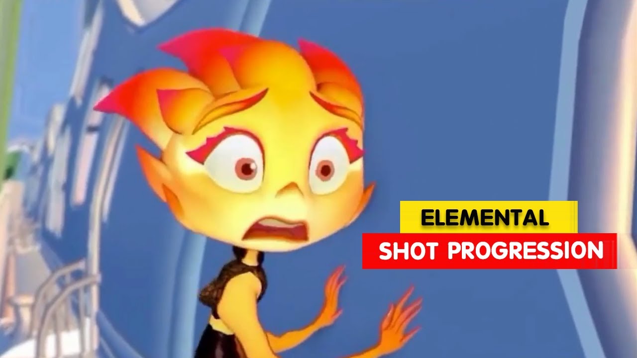 Elemental | Ember Shot Progression | Animation Breakdowns | 3D ...