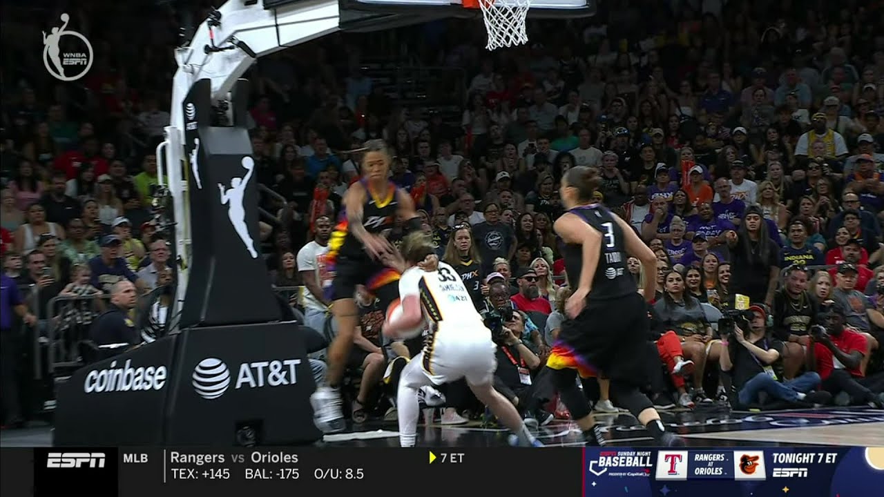 👀 FLAGRANT, Katie Lou Samuelson WRANGLED By Natasha Cloud | Indiana ...