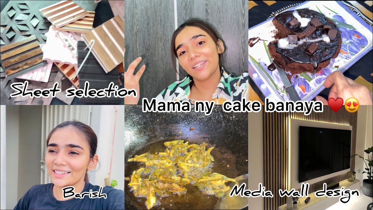 Mene collage mein Admission ly liya 😍|| Media wall design || ♥️ Mama ne ...