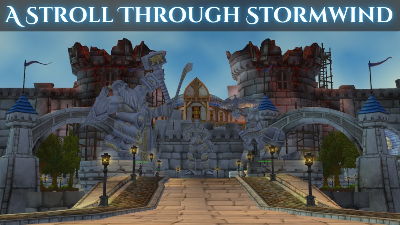 A Stroll Through Stormwind (Cataclysm Era) - YouTube