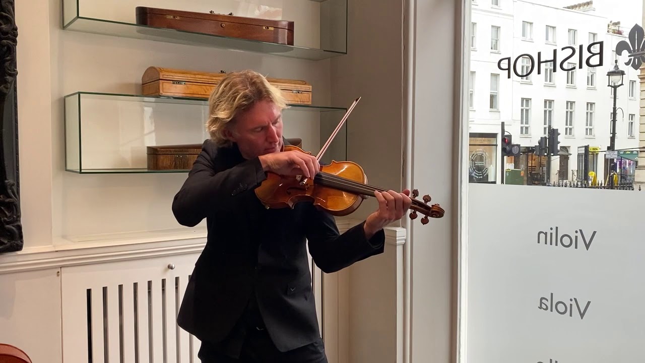 Paul Noulet Violin Demonstration | Bishop Instruments and Bows - YouTube