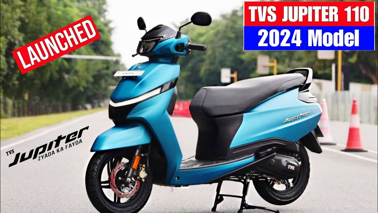 Finally 2024 TVS Jupiter 110 New Model Launched | Price & Features ...
