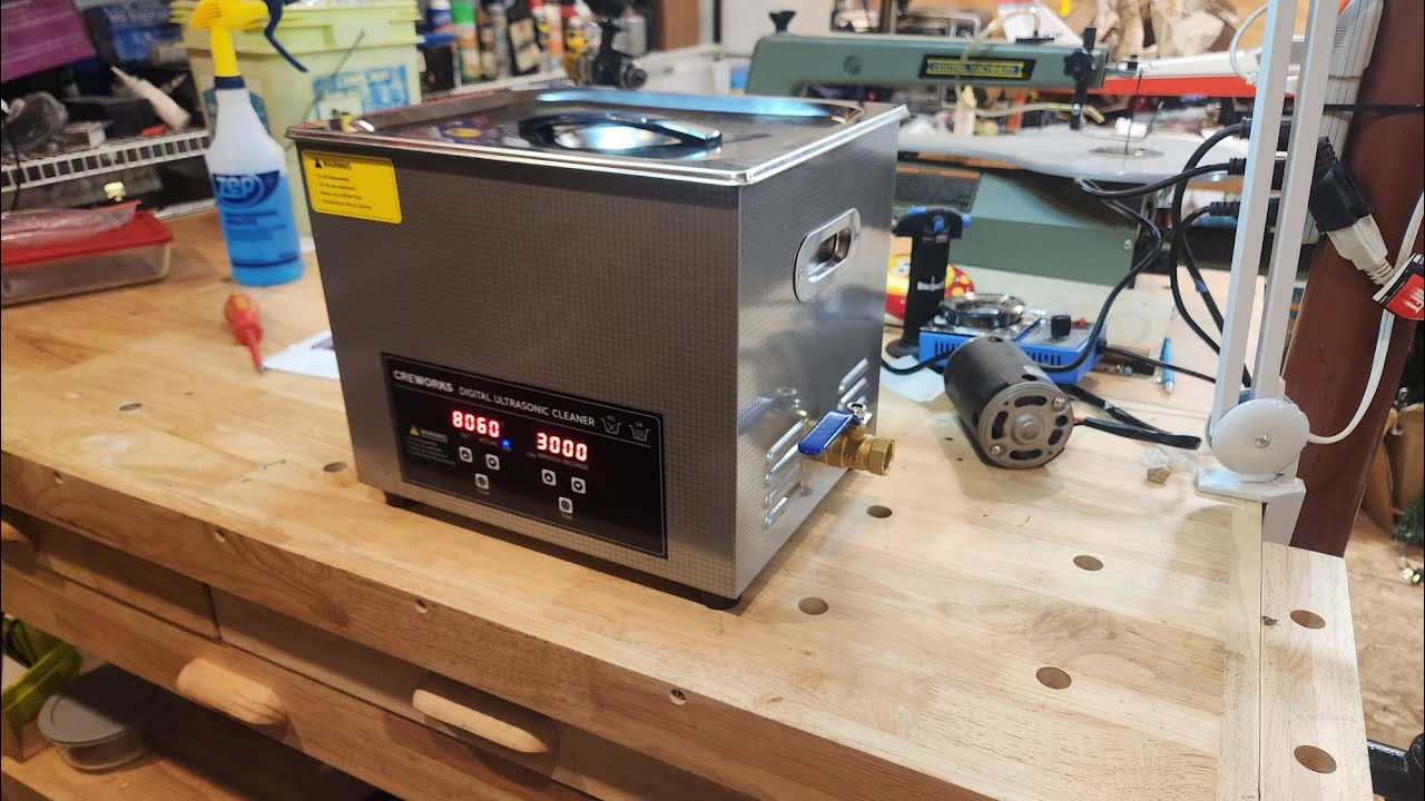 Ultrasonic Cleaning Simplicity Mower Spindles with Cascade and ...