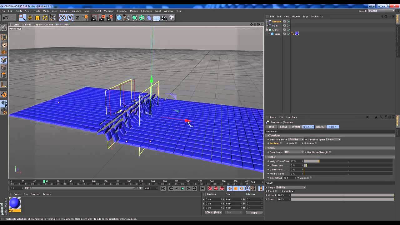 Tutorial Cinema 4D mograph 7 - YouTube
