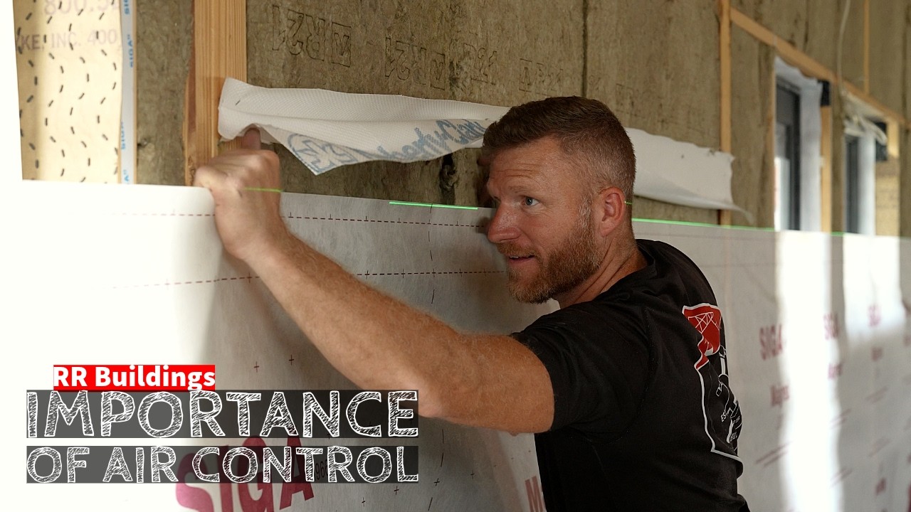 Importance of an air control layer: Modest House 29 - YouTube