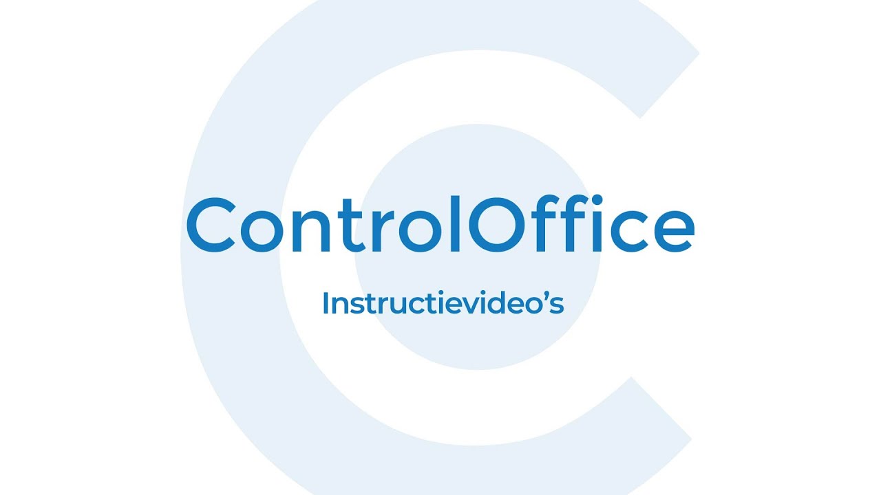 Introductie ControlOffice instructievideo's - YouTube