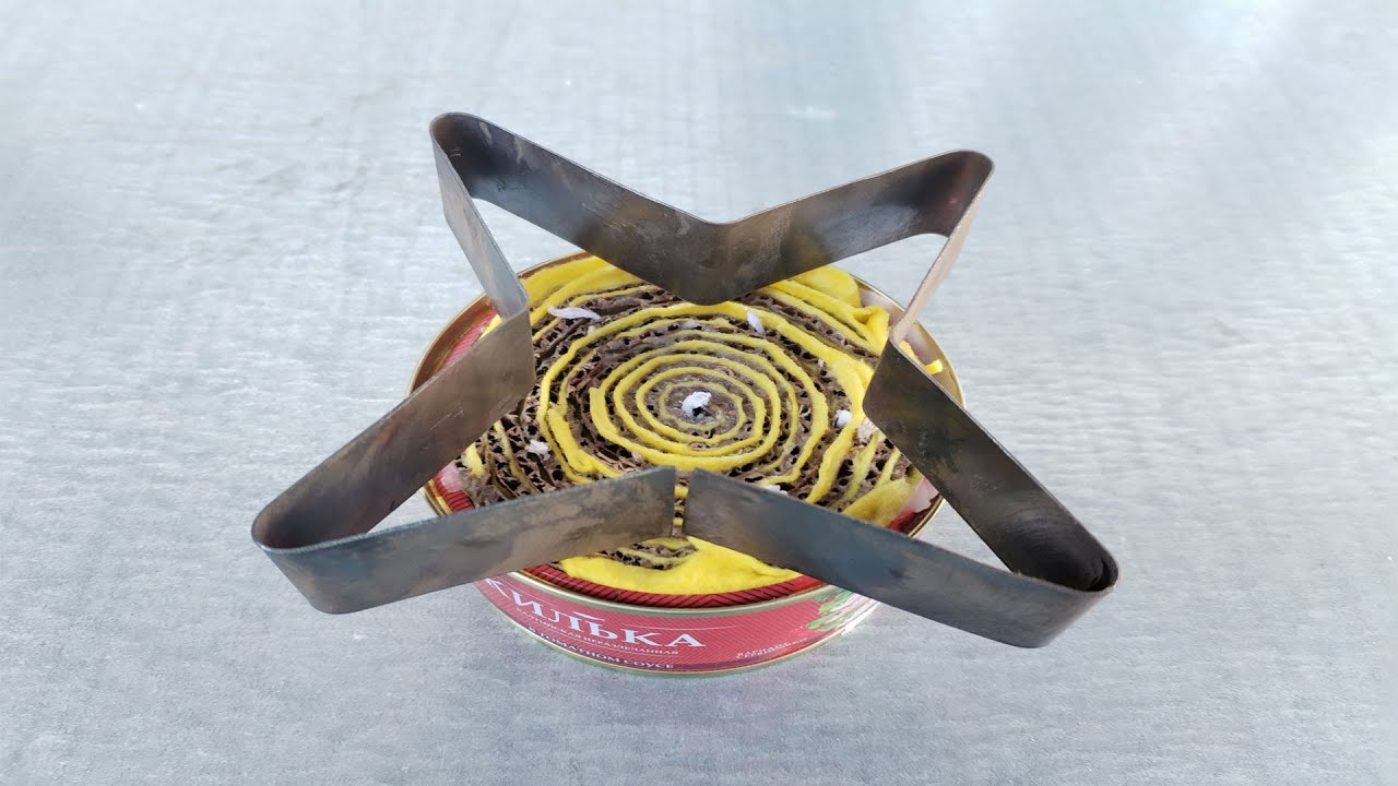 An cool idea from an empty fish can - YouTube