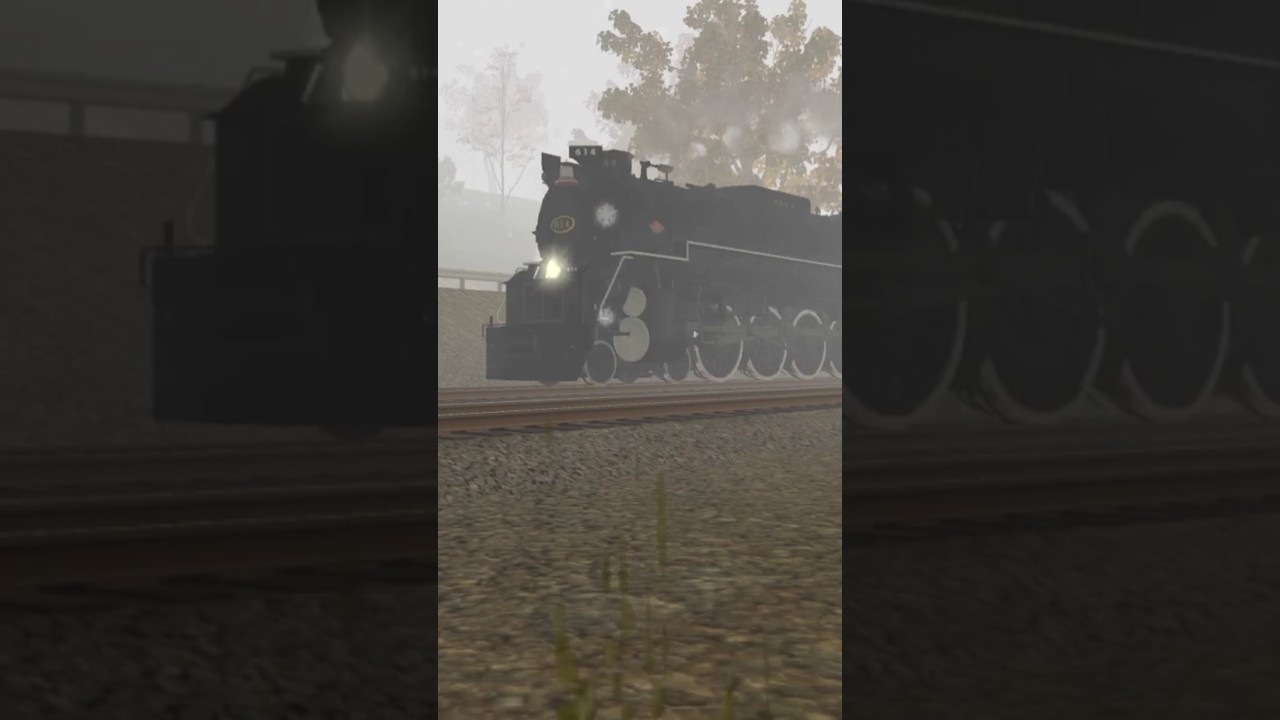 #trainz custom content: Chessie system 614 #steamlocomotive #train # ...