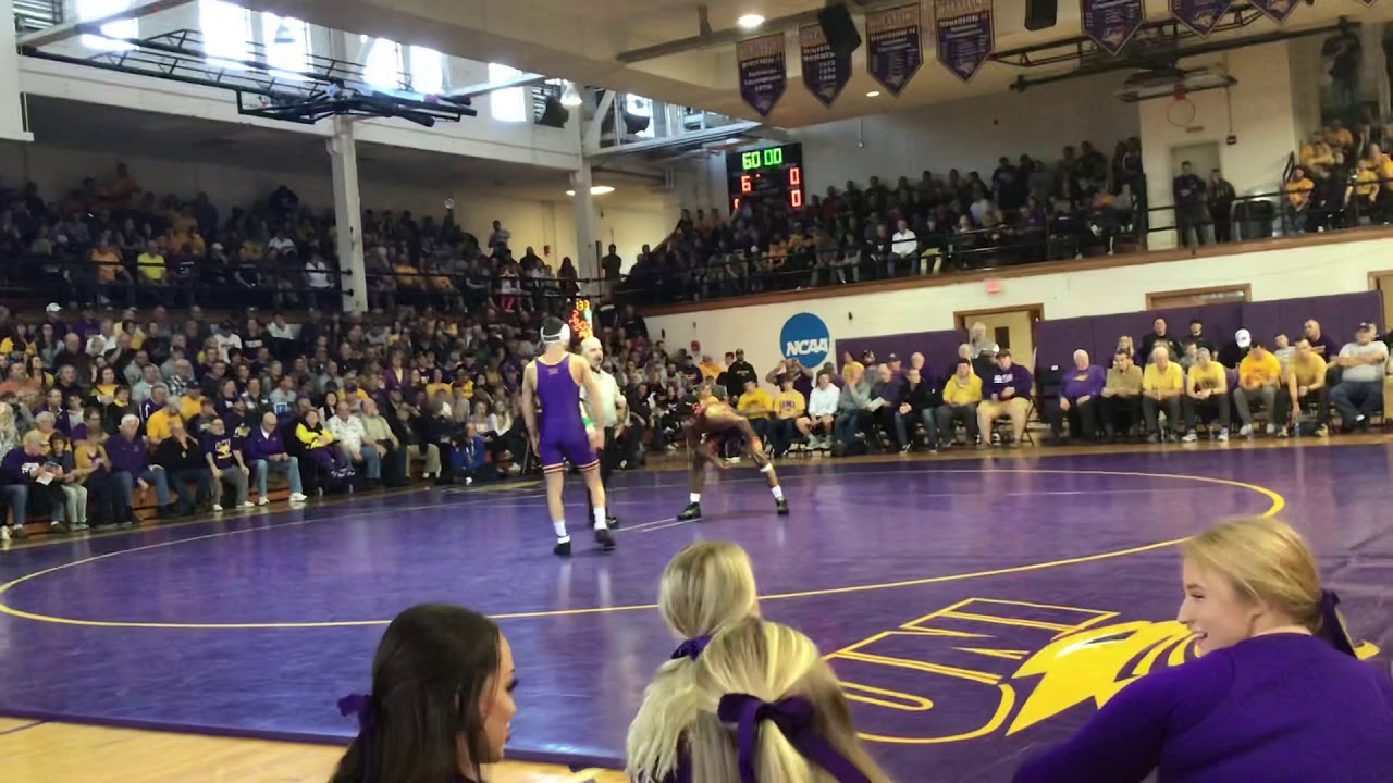 Michael Blockhus (UNI) vs Chad Red (NEB) - YouTube