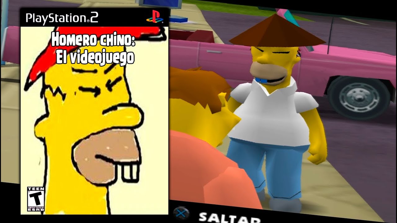 Homero chino para la PS2 | The Simpsons Hit & Run (Mod porteado de PC ...