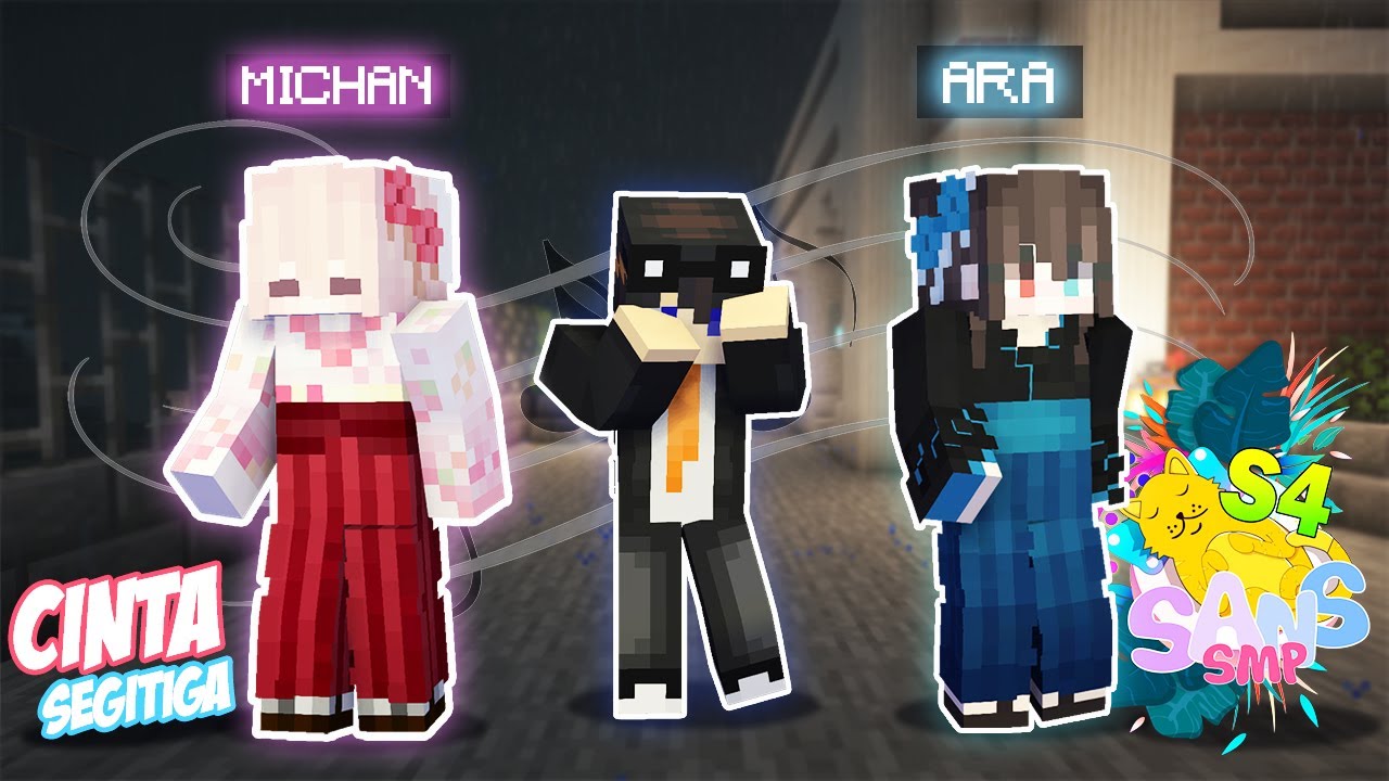 Cerita Cinta Segitiga ku di Minecraft Sans SMP Season 4 | Sans SMP S4 ...