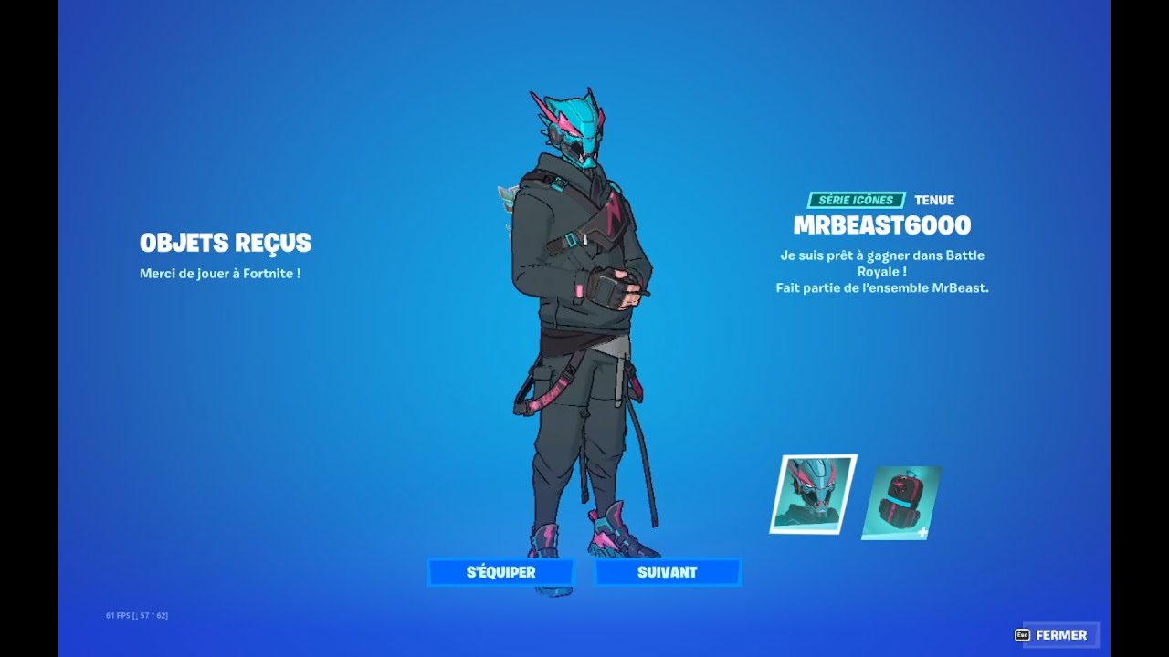 Ouverture de 6 cadeaux winterfest + achat du skin MrBeast6000 - YouTube