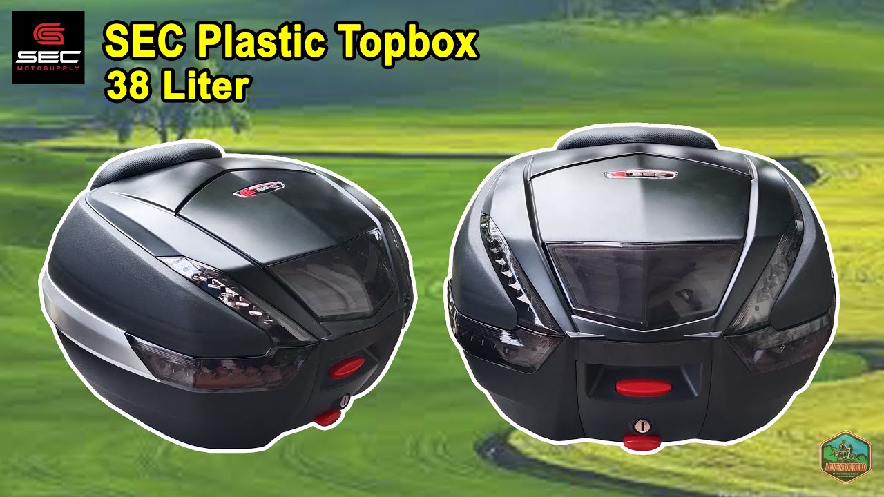 SEC 38L Plastic Topbox - YouTube