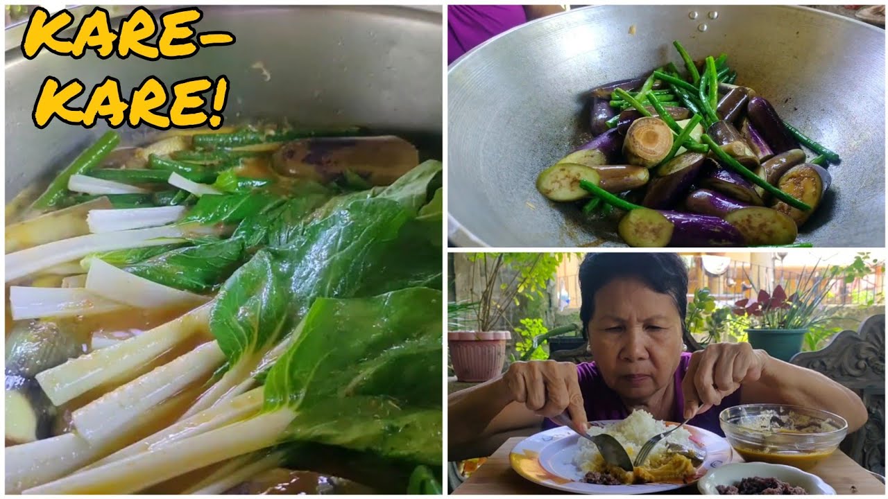 COOK & EAT KARE KARENG TUWALYA NG BAKA!!! MY OWN VERSION - YouTube