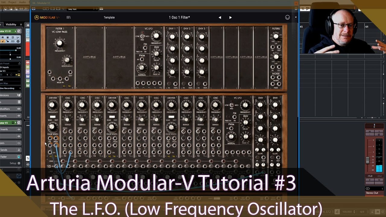 Arturia Modular-V Walkthrough Ep.03 - The L.F.O. (Low Frequency ...
