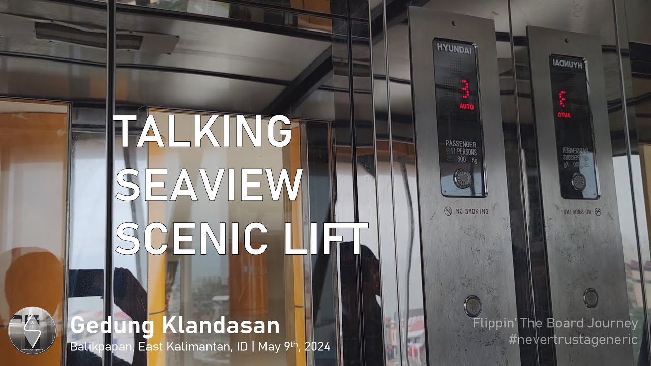 2x Hyundai Traction Lifts / Elevators - Gedung Klandasan, Balikpapan ...