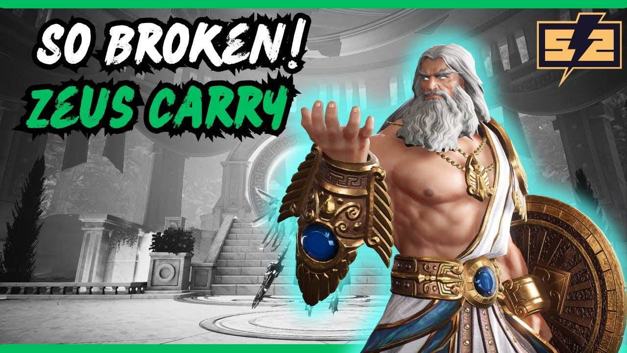 60K+ Damage! Smite 2 Zeus Carry Gameplay #smite2 - YouTube
