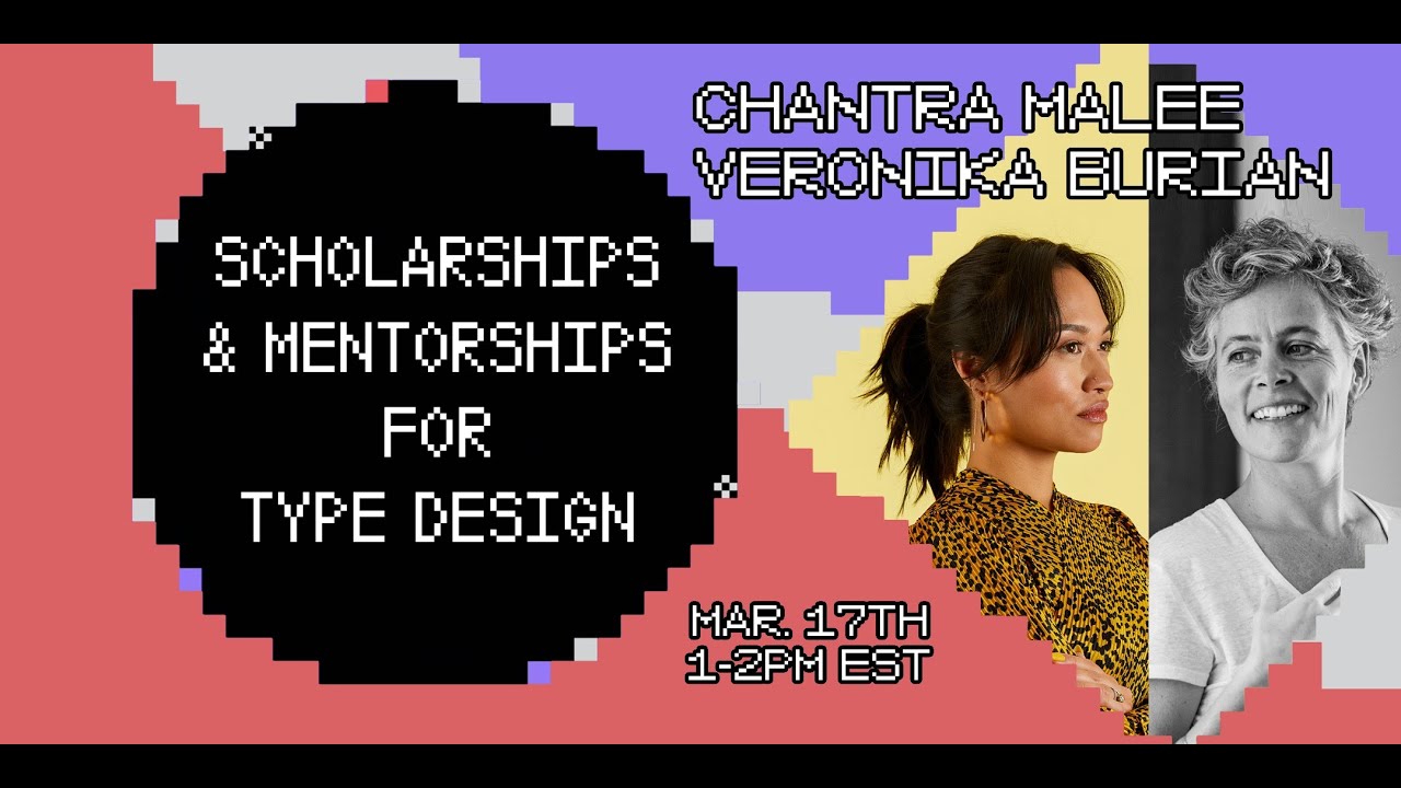 Type Electives Panel Discussion on Scholarships & Mentorships for Type Designers - YouTube