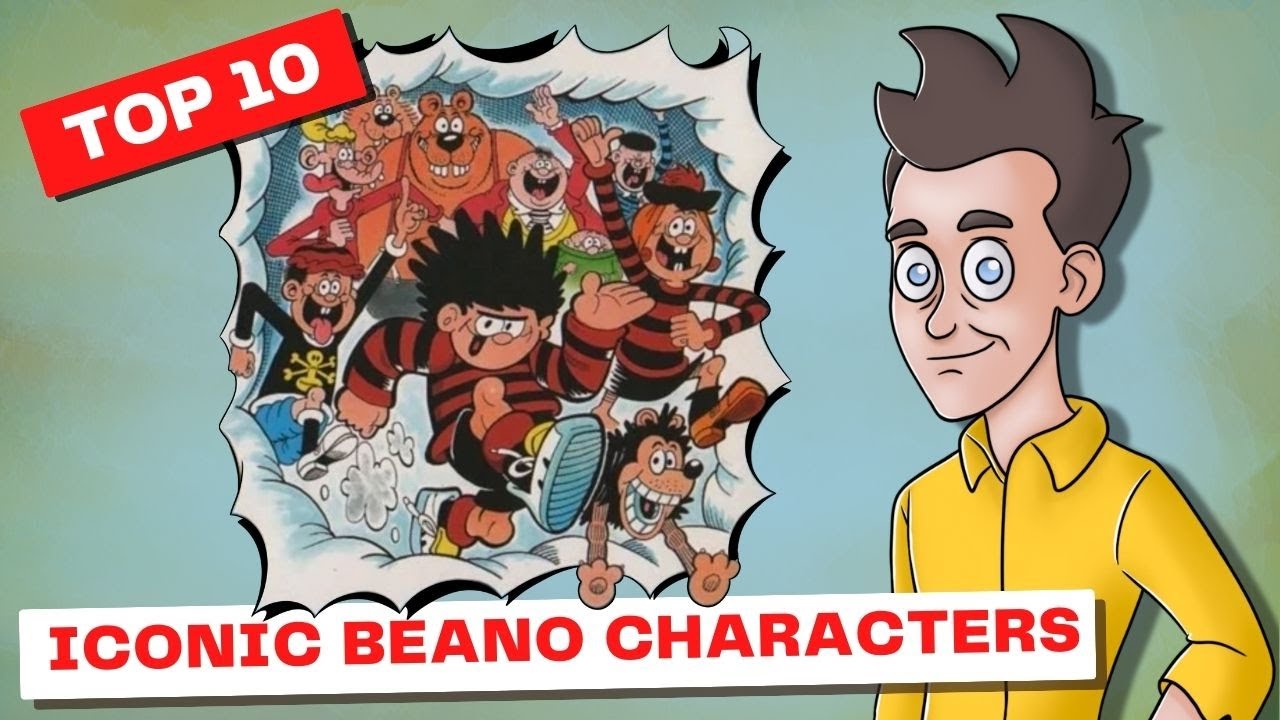 The Top Ten most Iconic Beano Characters - YouTube