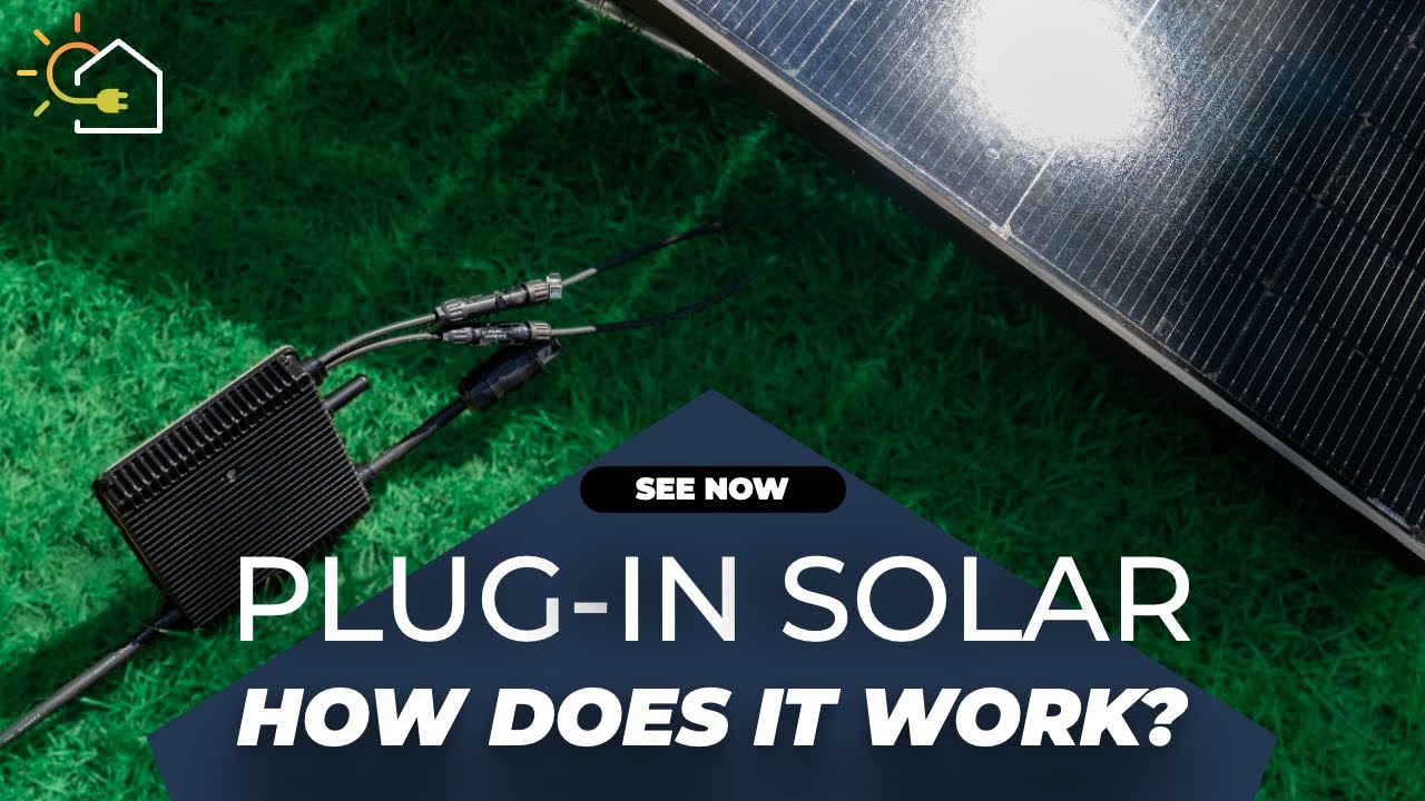 How a PLUG-IN SOLAR Kit Powers Your Home & Cuts Bills - YouTube