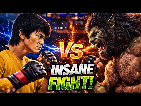 Bruce Lee vs. Wolfman - EA Sports UFC 2 - Epic Fight