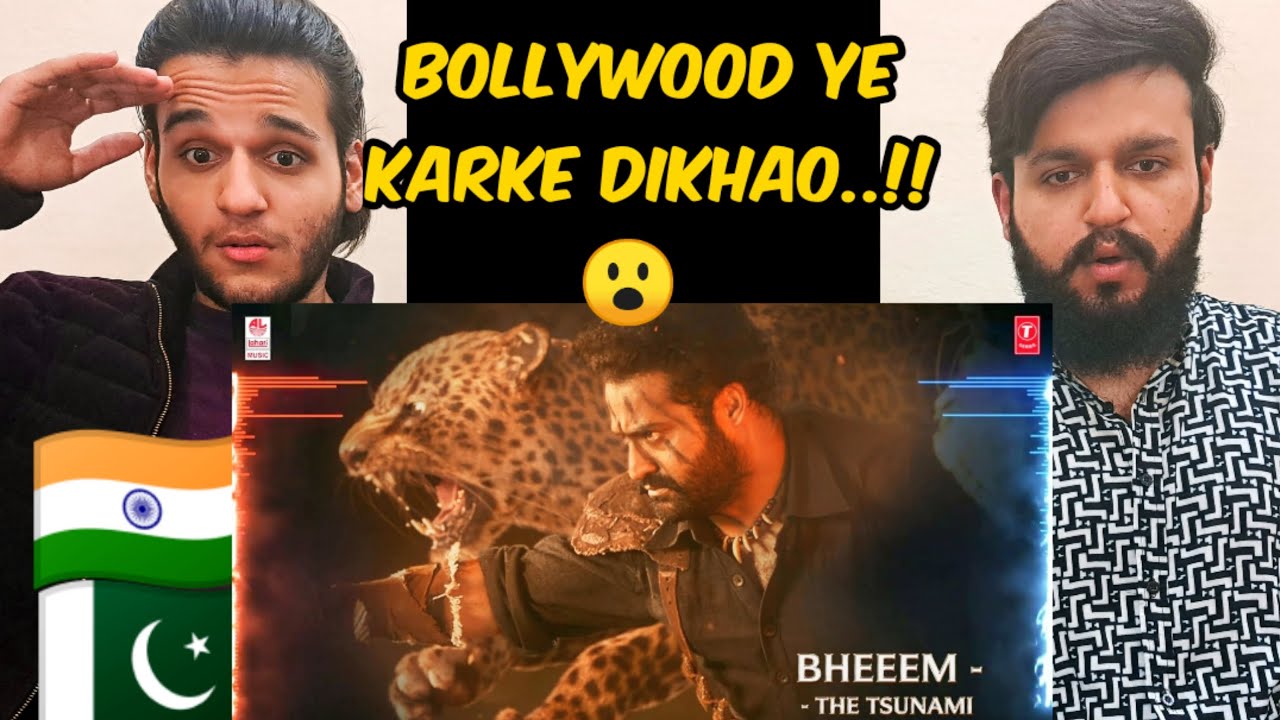 Pakistani Boys Reaction on RRR Tiger Fight Scene | Jr.NTR Entry | Ram ...