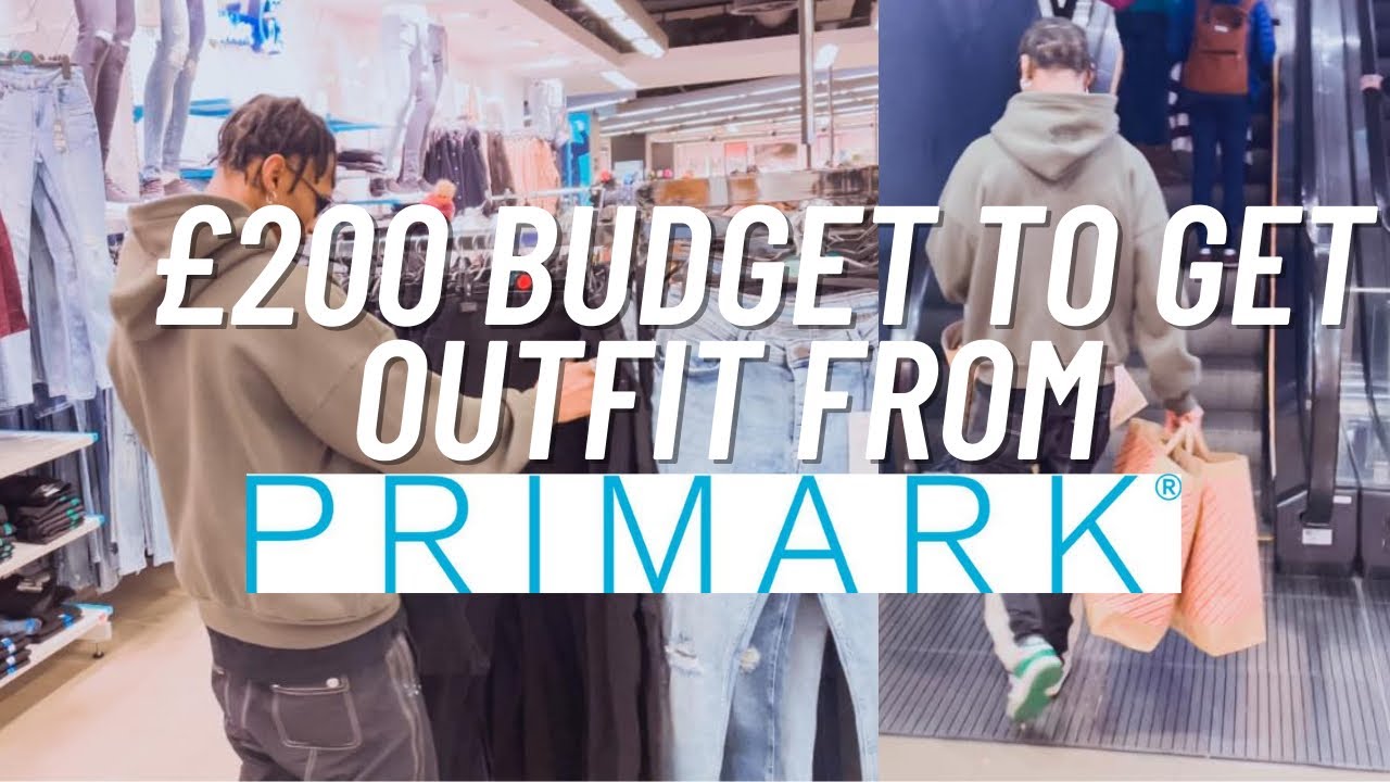 Shopping in PRIMARK with Budget of £200/ 5 Outfits (5 different styles ...
