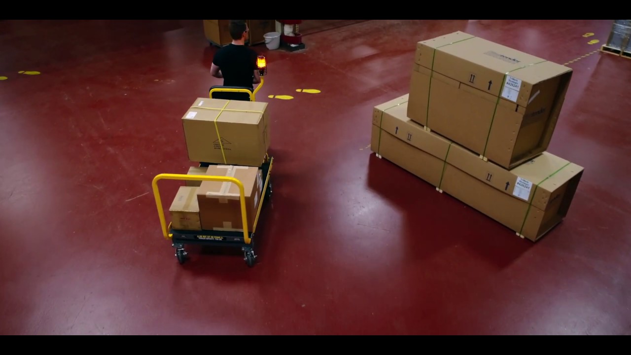 Dex Pro+ industrial vehicle by Amigo Mobility - YouTube