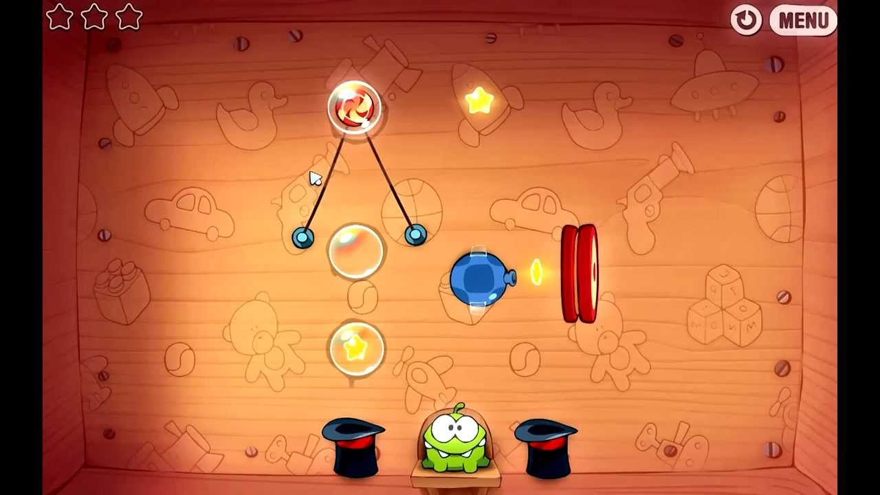 [Cut The Rope] Toy Box 6-24 - 3 Stars - YouTube