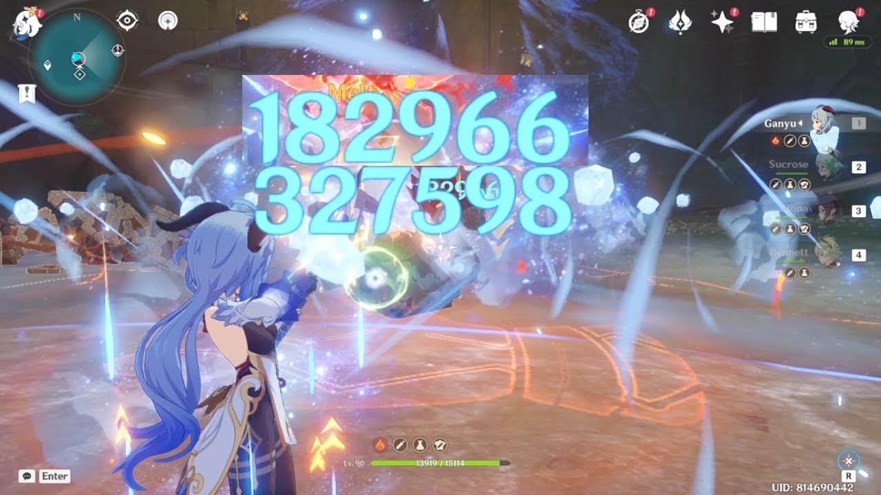 Ganyu doing big pp damage - YouTube