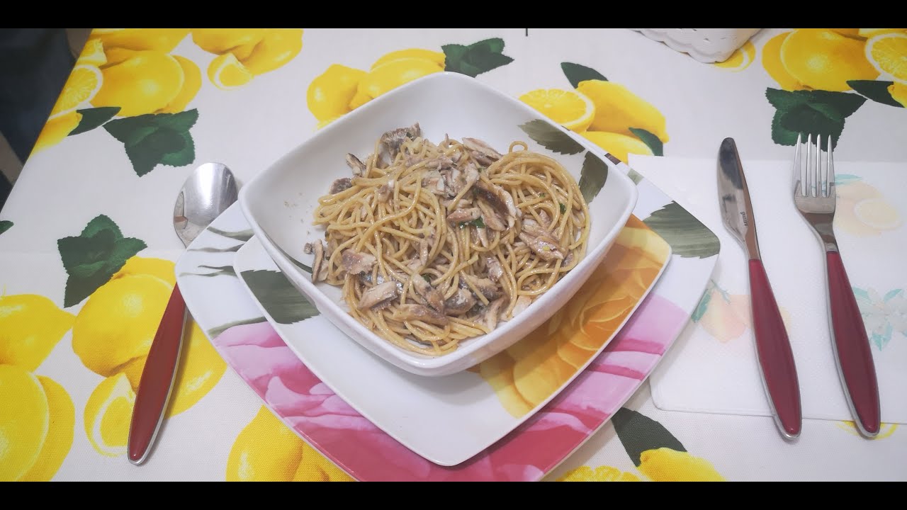 PASTE SPAGHETE CU PESTE-ACIUGHE, o reteta siciliana/ tradotto anche in ...