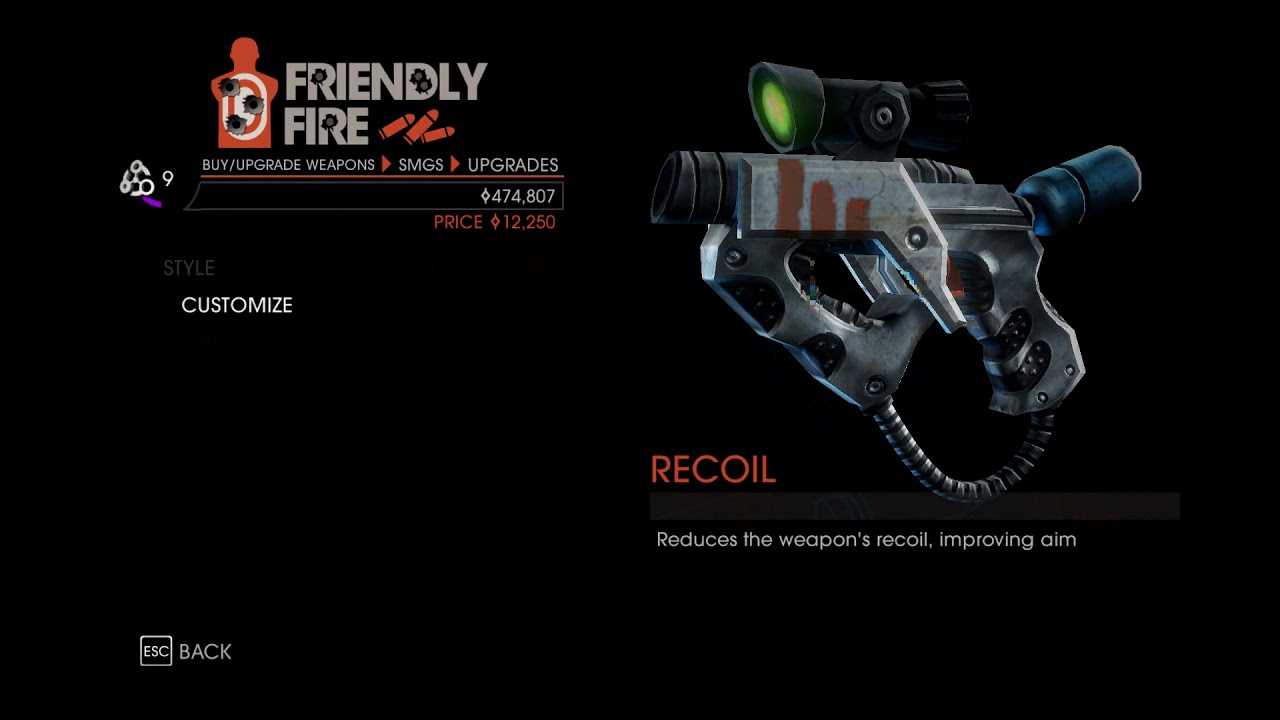 Saints Row IV - Upgrade Alien SMG Xenoblaster to Max - YouTube