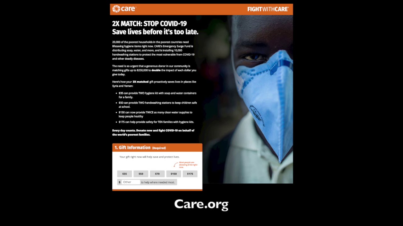 COVID-19 Project Donate by Richart Ruddie - Donation Links To Help ...