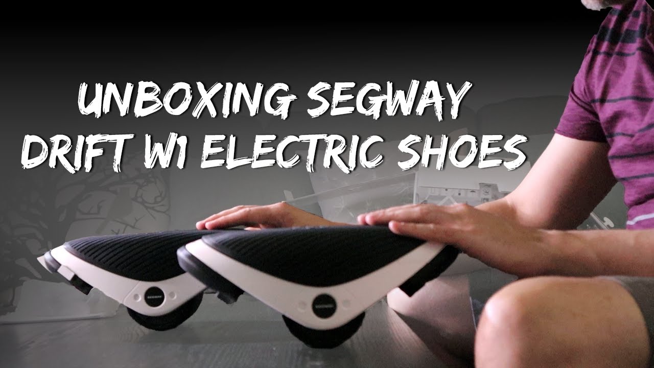 Unboxing Segway Drift W1 | Testing Segway Electric Shoes | V014 - YouTube