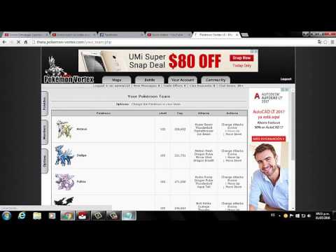 POKEMON VORTEX V3 REGALANDO LEGENDARIOS - YouTube