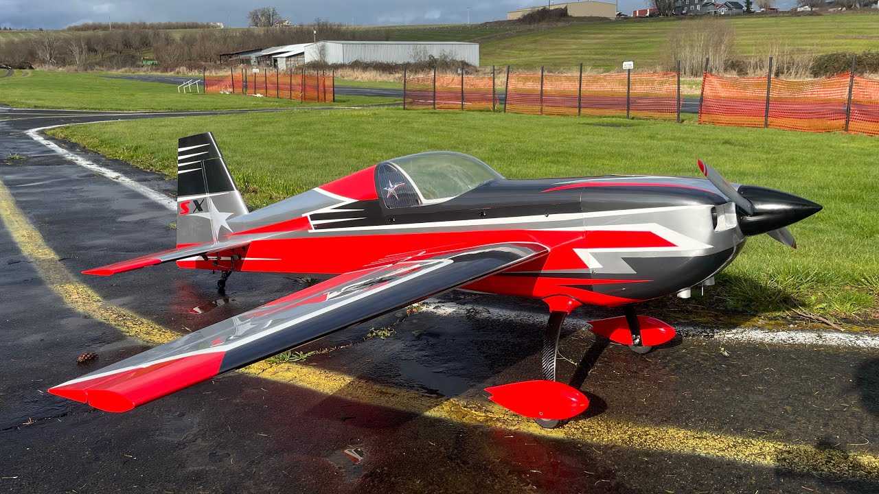 AJ Aircraft 103” Extra 330SX Flown By Oliver Willis - YouTube