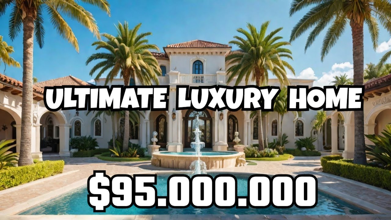 Inside a $95M Palm Beach Mansion | Ultimate Luxury Home Tour 2025 ...