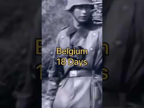 How long countries lasted against Nazi Germany in WW2 #shorts - YouTube