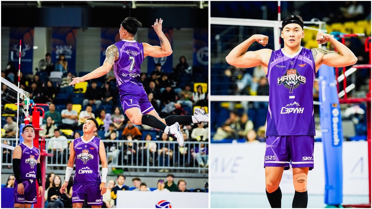 HE IS NOT A HUMAN !!! Battur Batsuuri - Monster of the Vertical Jump ...