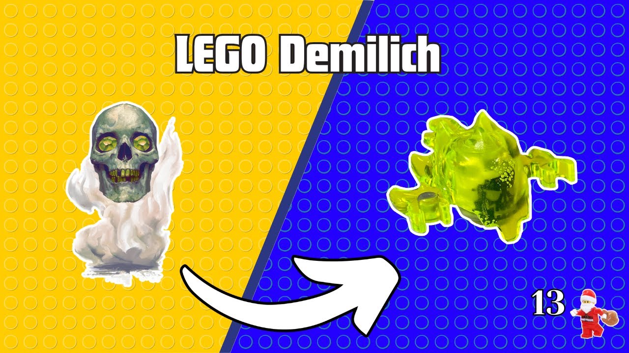How to Build a LEGO Demilich | D&D Advent Calendar Day 13 - YouTube
