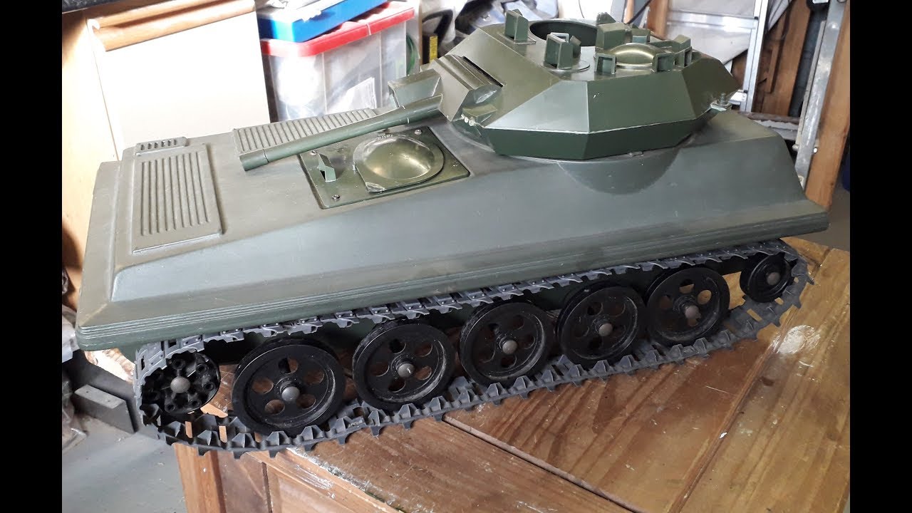 Action Man Scorpion Tank. 1/6th scale kitbash complete build. - YouTube
