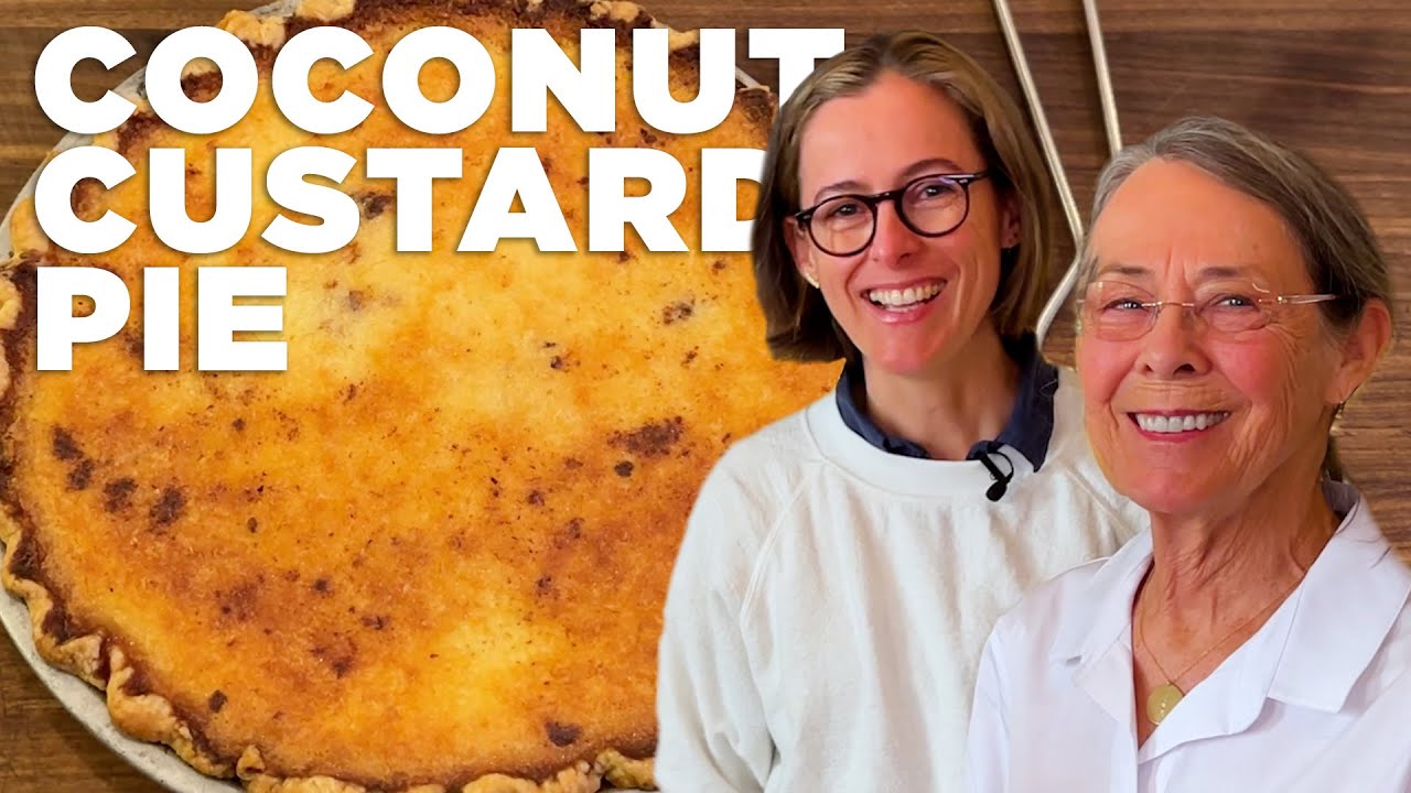Coconut Custard Pie | Amanda Messes Up In The Kitchen - YouTube